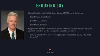Joy and spiritual survival | PDF