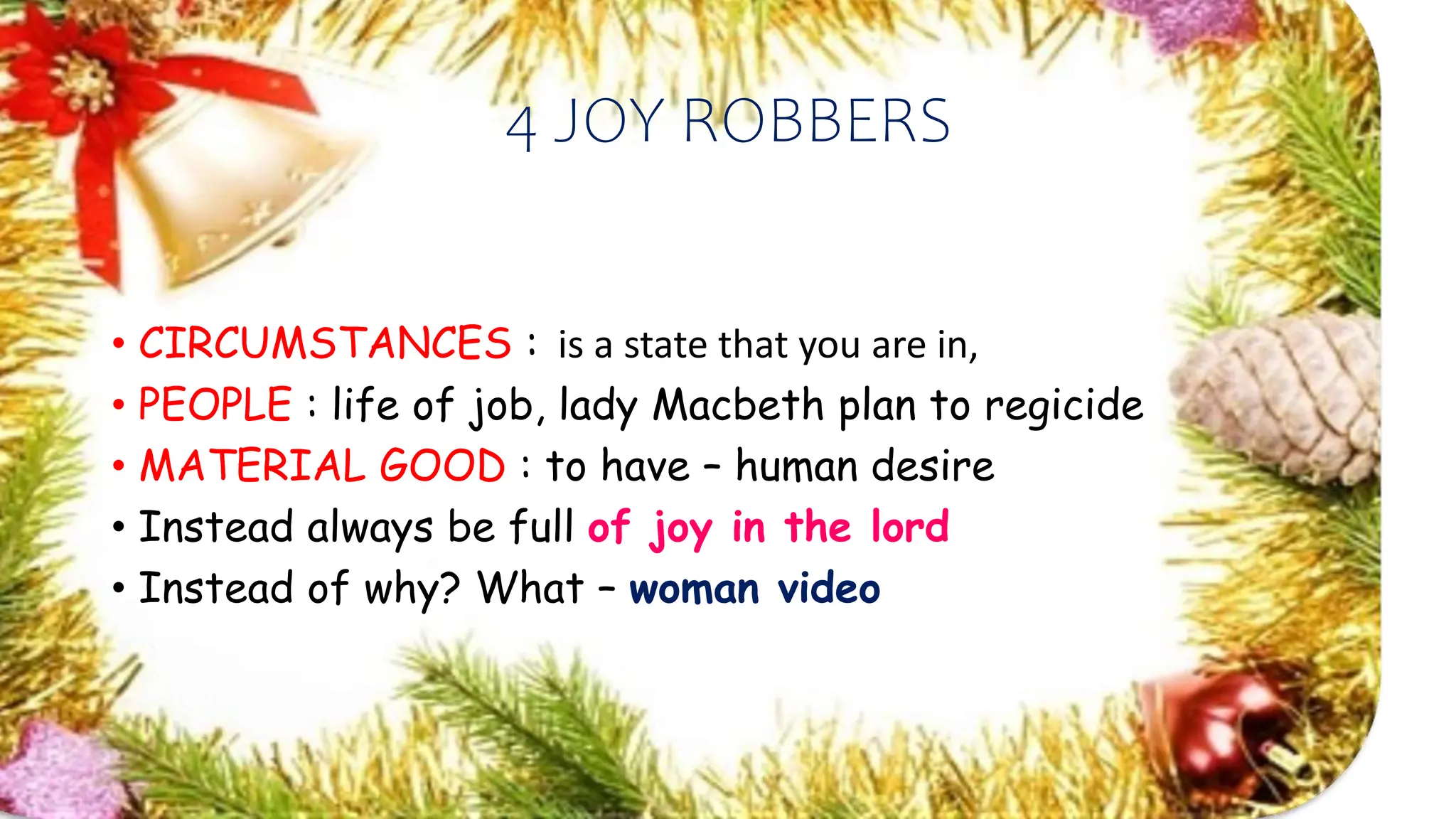 joy and waiting for the long awaited leader | PPTX