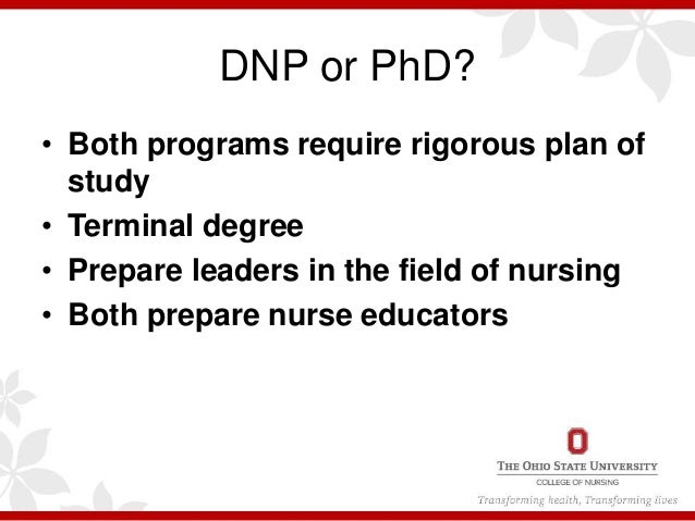 The Nursing PhD and DNP, What's the Difference?