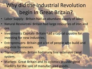 industrial revolution | PPT