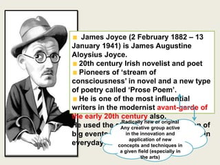 Joyce portrait | PPT