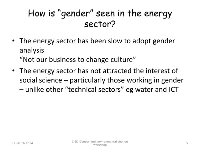 Green economy - what's in it for women? Joy Clancy (ENERGIA) | PPT