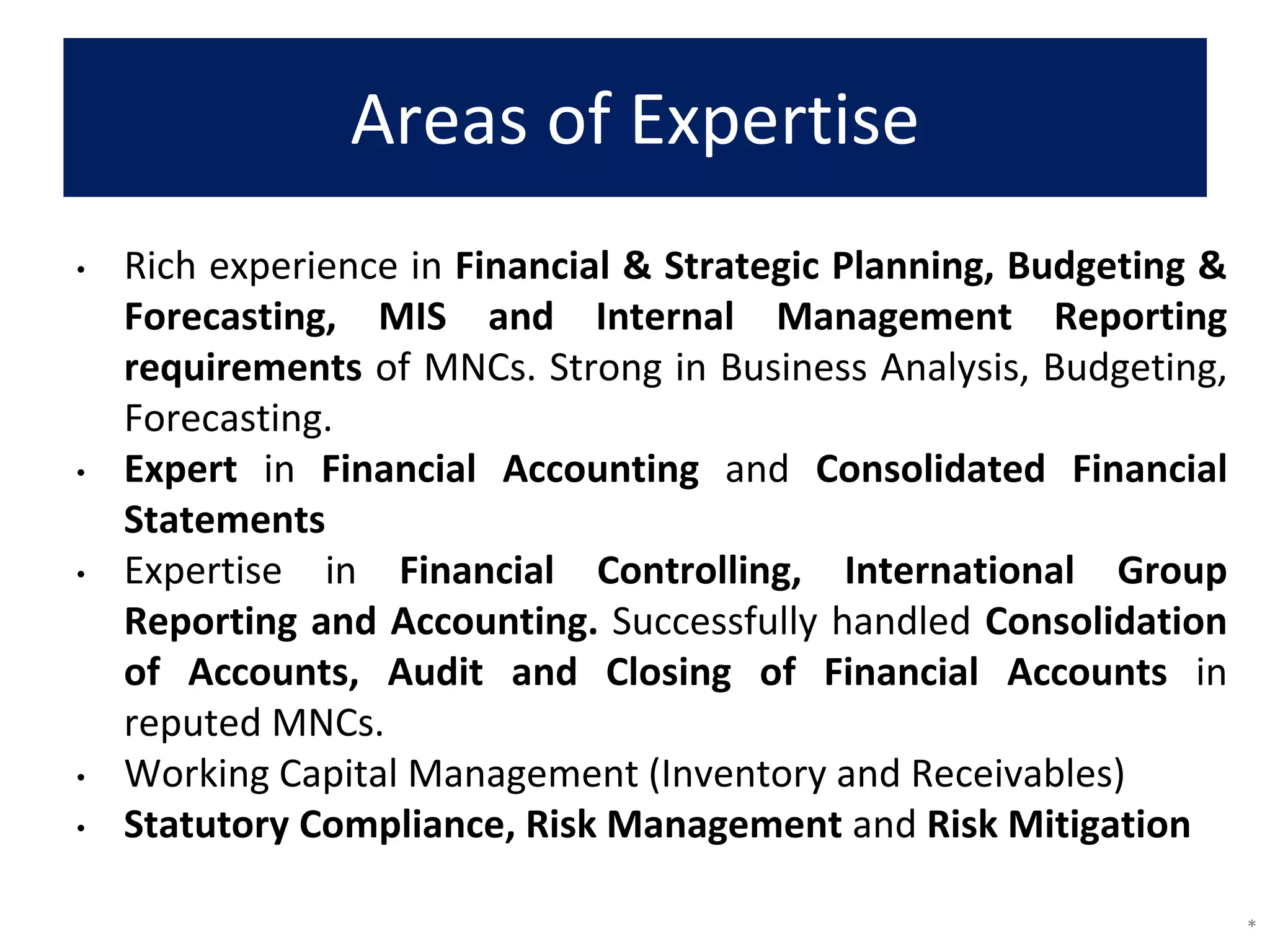 Joydeep Mookerjee FCA FCMA | PPT