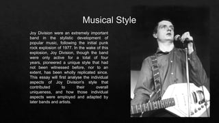 Joy Division | PPTX