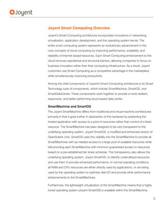 Joyent Cloud App Architectures | PDF