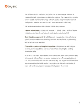 Joyent Cloud App Architectures | PDF