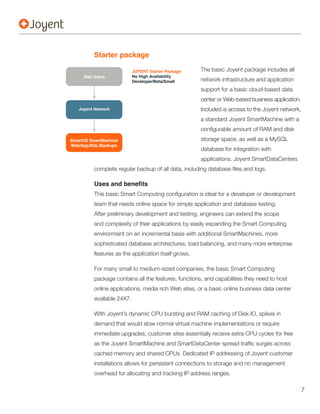 Joyent Cloud App Architectures | PDF