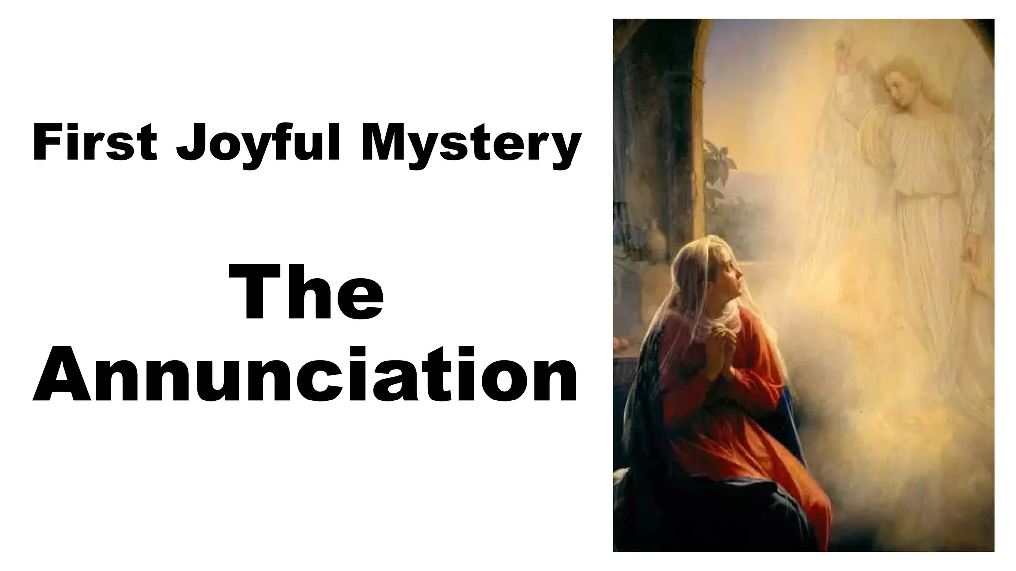Joyful Mysteries of the rosary .pptx