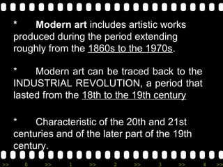 Introduction to modern art | PPT