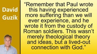 Choosing the Life of Joy: Joy in Sacrifice | PPT