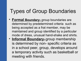Groups and Organizations | PPT