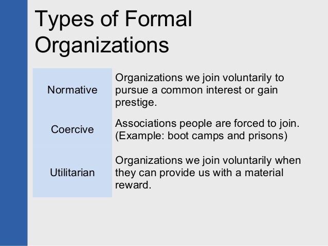Groups and Organizations