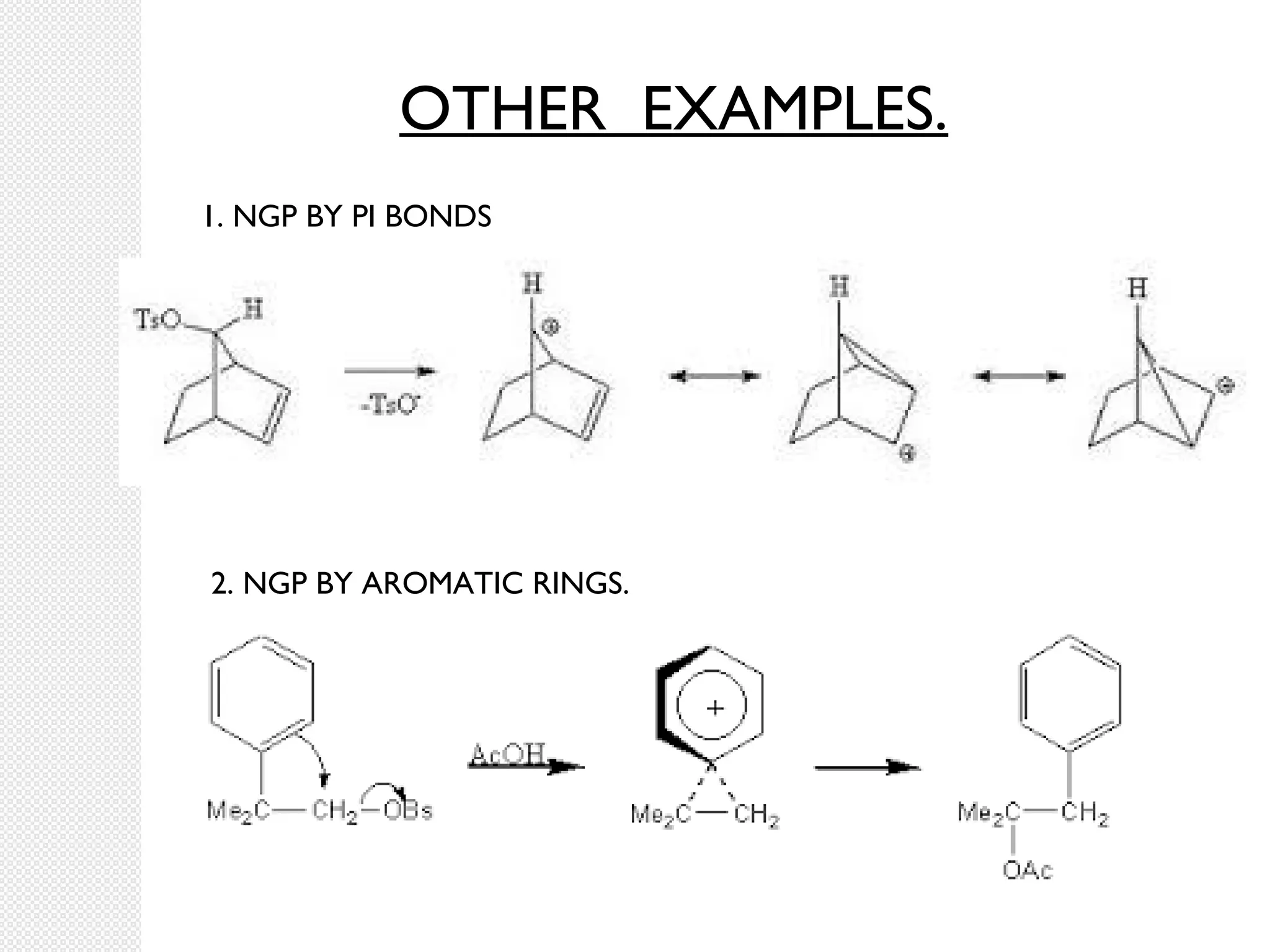 Neighbouring group participation | PPT
