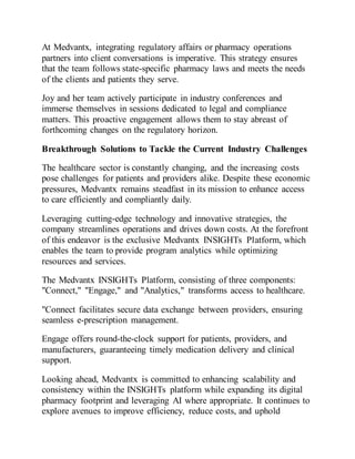 Joy Neely: An Accomplished Leader Connecting Patients, Providers, and ...