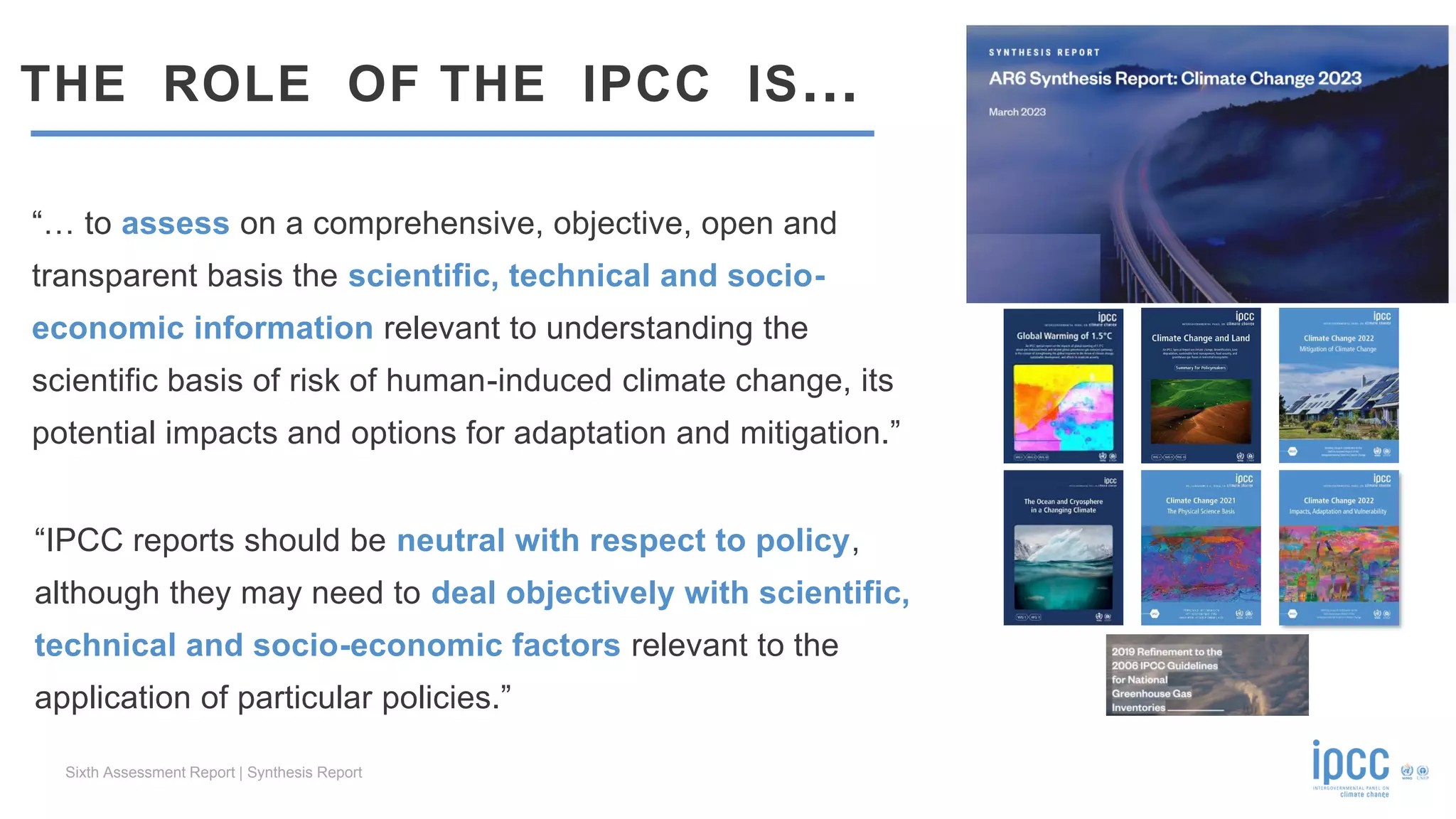 Climate Change 2023: Synthesis Report of the IPCC AR6 Adaptation ...