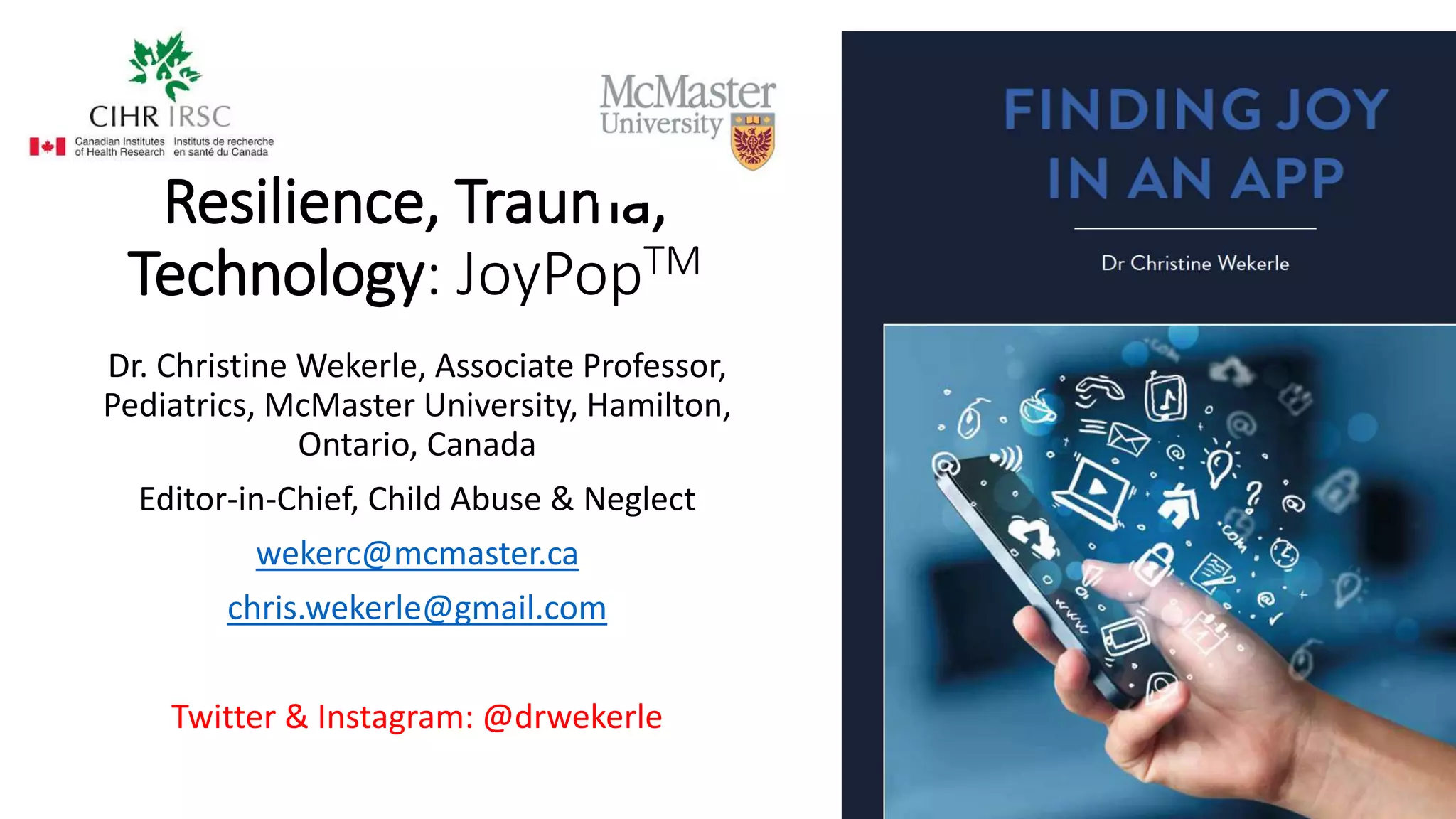 The JoyPop Resilience App for Youth | PPT