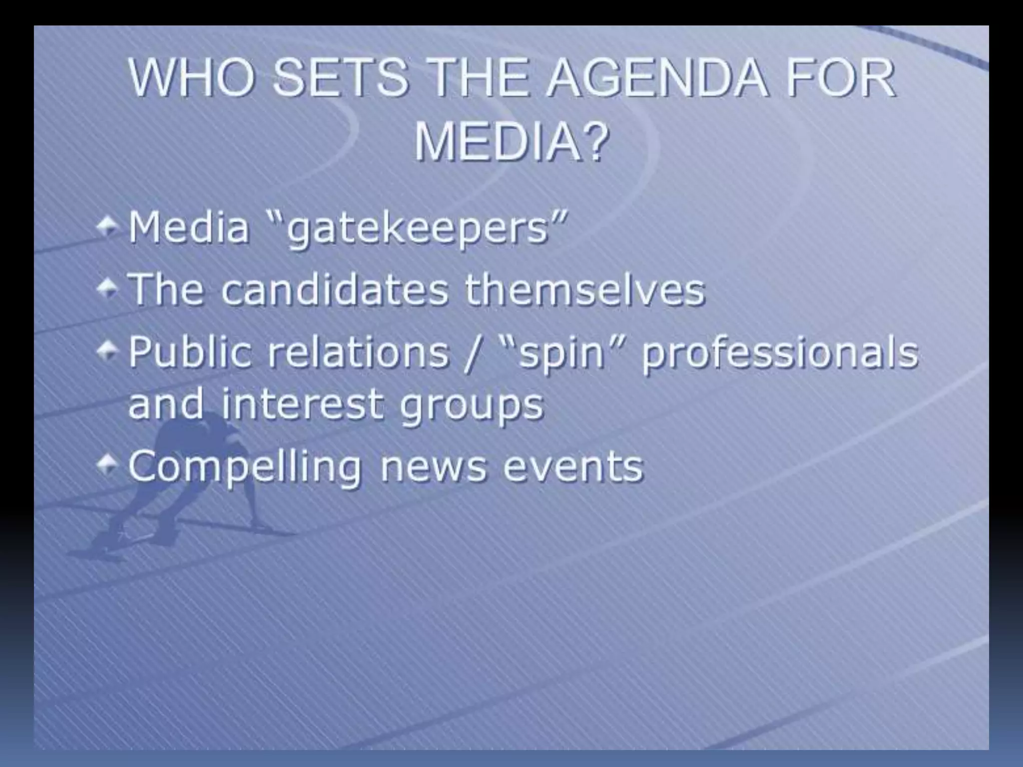 agenda setting theory | PPTX