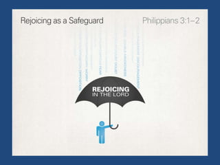 Joy Robbers - Philippians 3:1-11 | PPTX