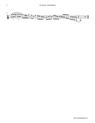 Joy Spring Solo | PDF