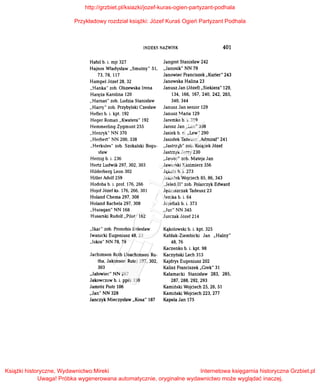 Jozef kuras-ogien-partyzant-podhala | PDF