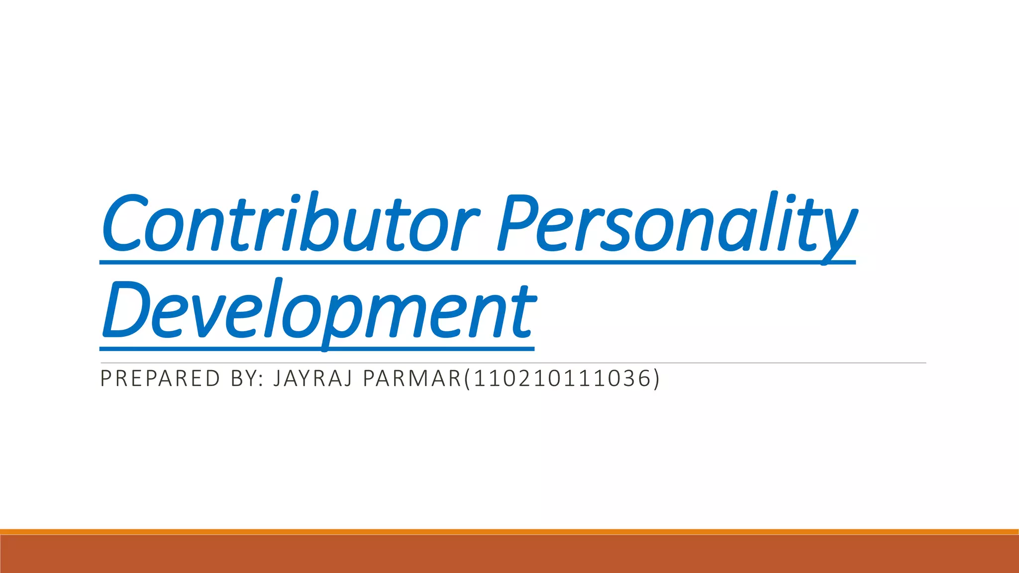 cpd ppt | PPT
