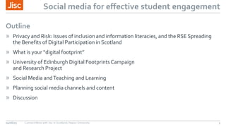 How to use social media effectively for student engagement - Scotland ...