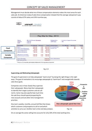 Concepts of sales management | PDF