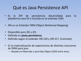 Jpa | PPT