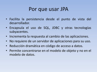 Jpa | PPT