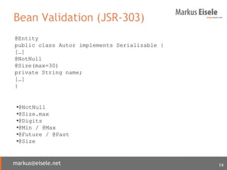 New Features of JSR 317 (JPA 2.0) | PDF