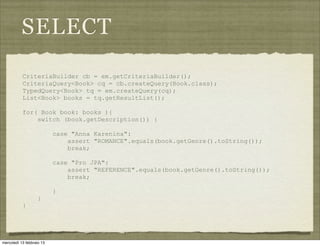 JPA2 - a brief intro | PDF