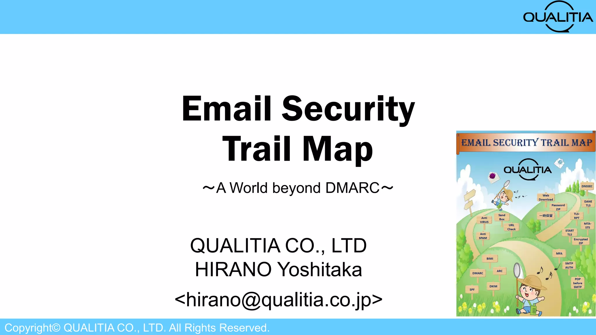 Email Security Trail Map - A World beyond DMARC - | PDF