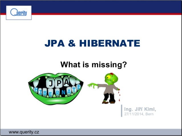 Jpa & hibernate Jpa & hibernate