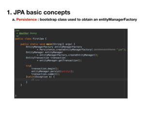 Jpa more | PPT | Free Download
