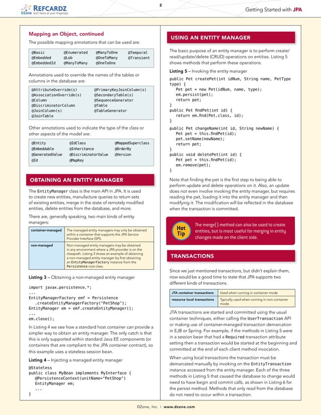 Jpa Online Final | PDF