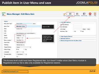 Jpb cb-user list-quickstart | PPTX