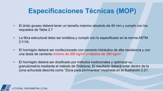 Jpct experiencias en los estudios para dosificaciones de hormigones ...