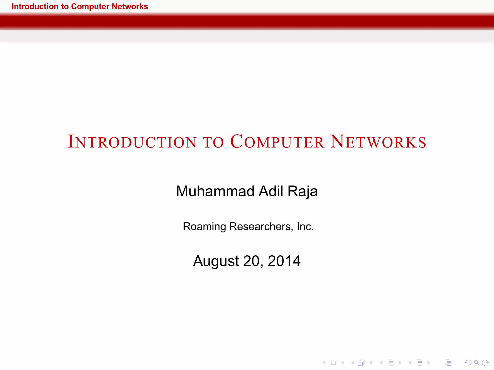 Introduction To Computer Networks | PDF
