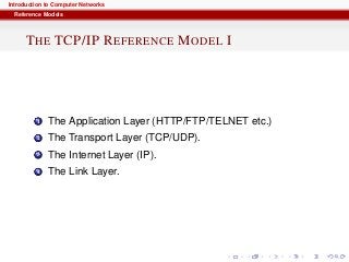 Introduction To Computer Networks | PDF