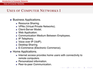 Introduction To Computer Networks | PDF