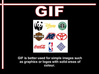 Jpeg And Gif | PPT | Computing | Technology & Computing