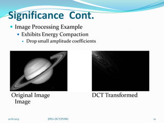 Jpeg dct | PPT