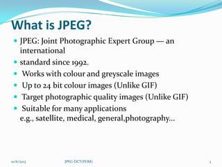 Jpeg dct | PPT
