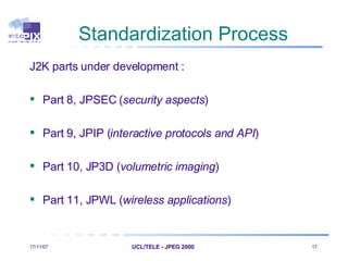 JPEG2000 in a nutshell | PPT