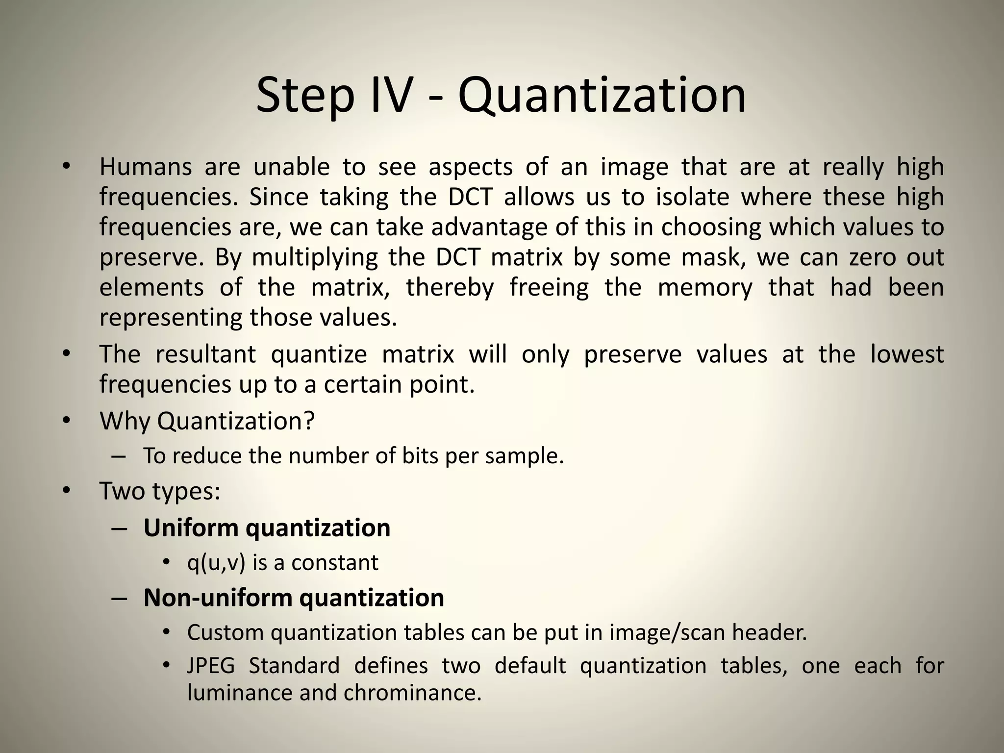 JPEG Image Compression | PPTX
