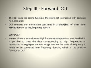 JPEG Image Compression | PPTX