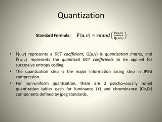 JPEG Image Compression | PPTX