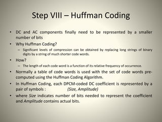 JPEG Image Compression | PPTX