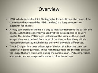 JPEG Image Compression | PPTX