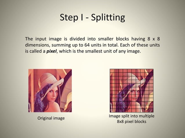 JPEG Image Compression | PPTX